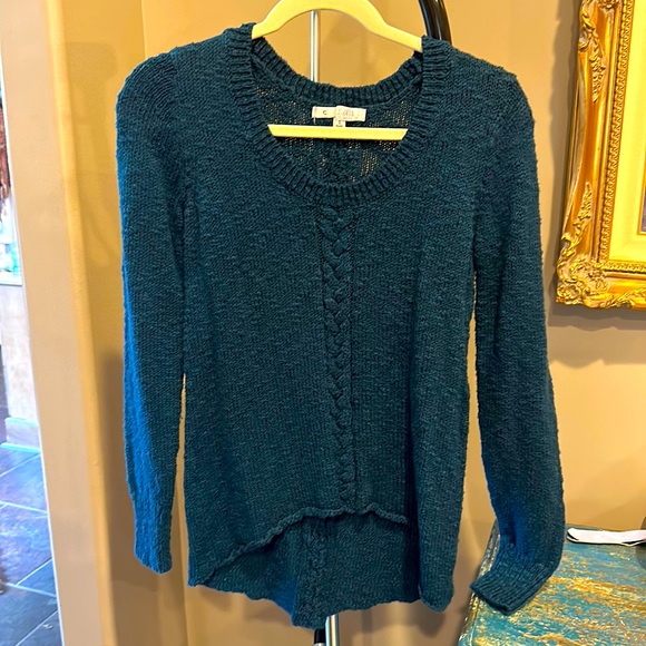 CAbi | Sweaters | Cabi Teal Blue Sweater | Poshmark